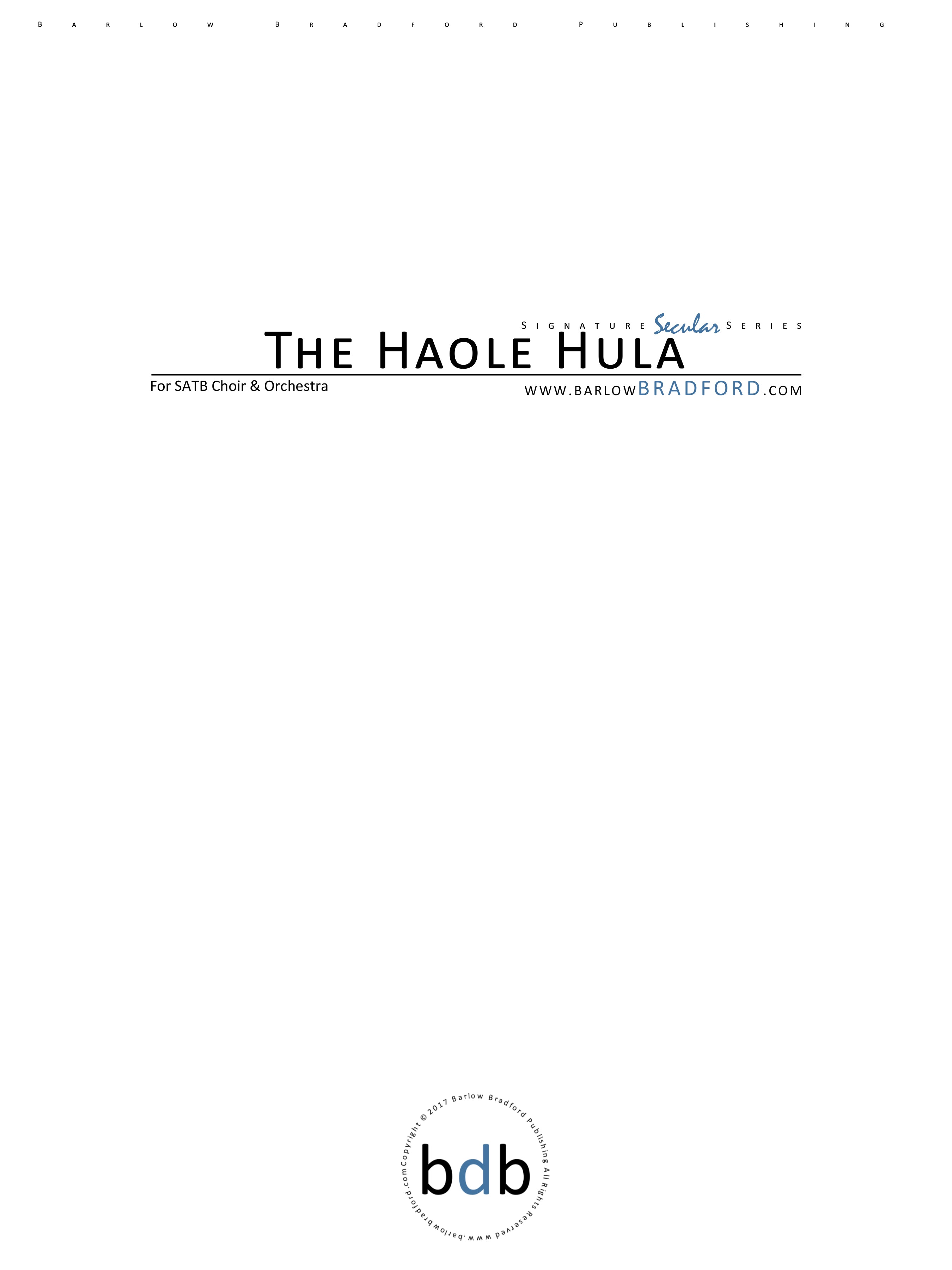 The Haole Hula – Barlow Bradford Publishing